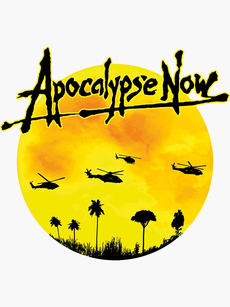 "Apocalypse Now Sun" Sticker for Sale by natbern | Redbubble