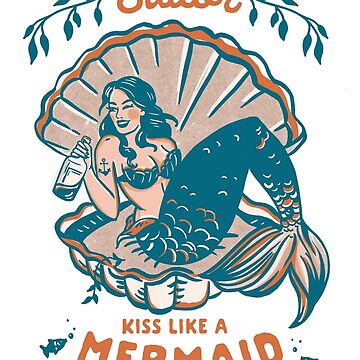 "Kiss Like A Mermaid: Retro Cape Cod, Massachusetts Nautical Mermaid ...