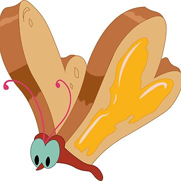 "Alice in Wonderland bread butterflies" Art Board Print by Exploorer ...