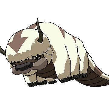 "Appa the Flying Bison" Sticker for Sale by keri-creates | Redbubble