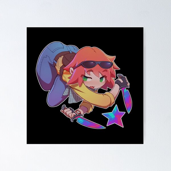 "CS:GO/CS2 Sticker Kawaii T (Holo)" Poster by nismod | Redbubble