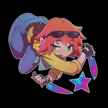 "CS:GO/CS2 Sticker Kawaii T (Holo)" Poster by nismod | Redbubble