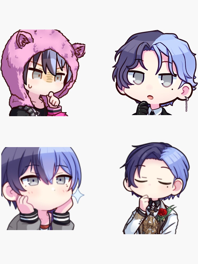 "Project Sekai Colorful Stage Aoyagi Toya Set" Sticker for Sale by lumimins | Redbubble