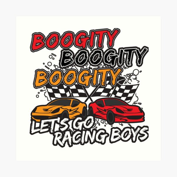 "Nascar Boogity" Art Print for Sale by KlaernerJuenger | Redbubble