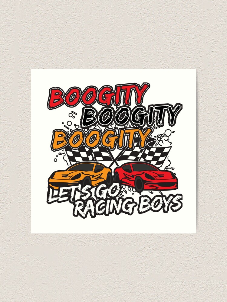 "Nascar Boogity" Art Print for Sale by KlaernerJuenger | Redbubble