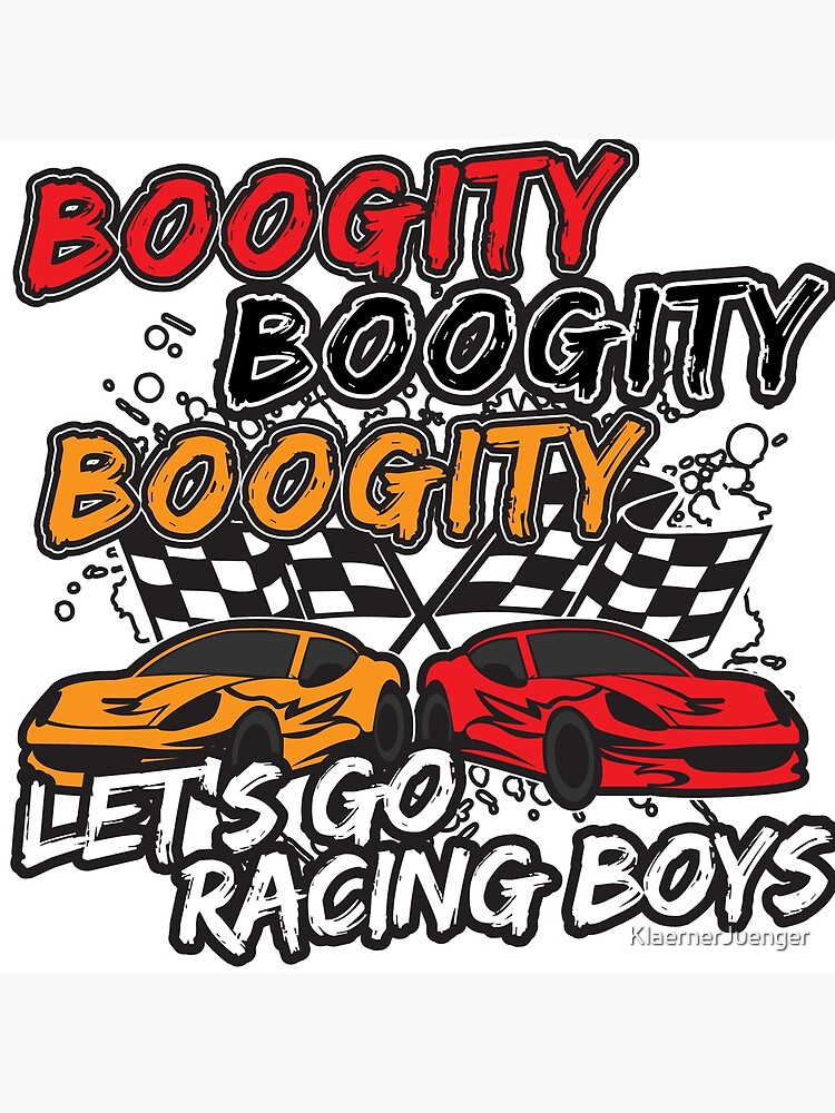 "Nascar Boogity" Art Print for Sale by KlaernerJuenger | Redbubble