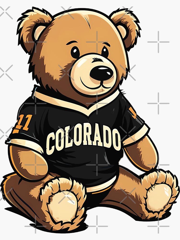 "Colorado FANtastic Boulder Bear sticker design" Sticker for Sale by ...