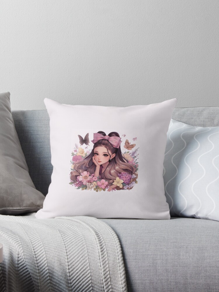 "Ariana anime butterfly " Sticker for Sale by cass-mddn | Redbubble