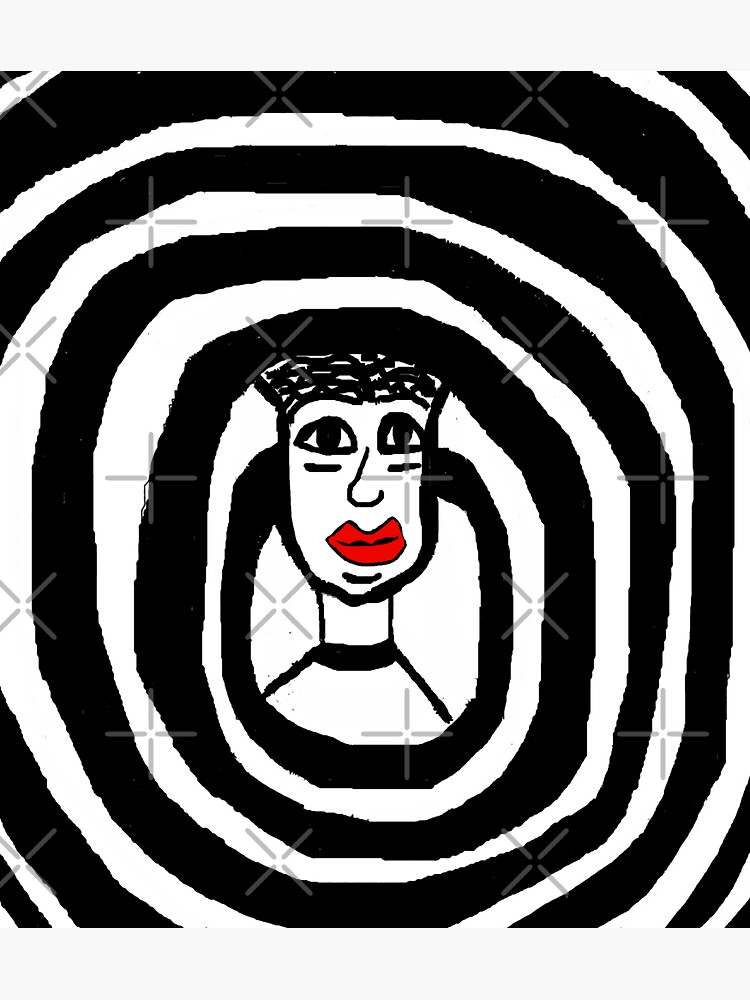 "Circle Guy" Sticker by DLGstudio | Redbubble