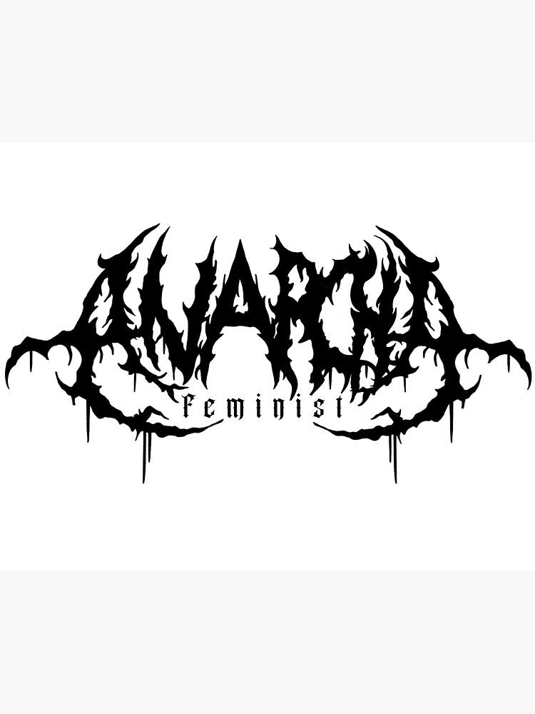 "Anarcha Feminist" Sticker by Treelustration | Redbubble