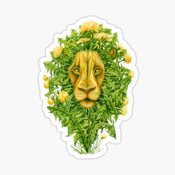"Dandylion" Sticker by herakleeshera | Redbubble