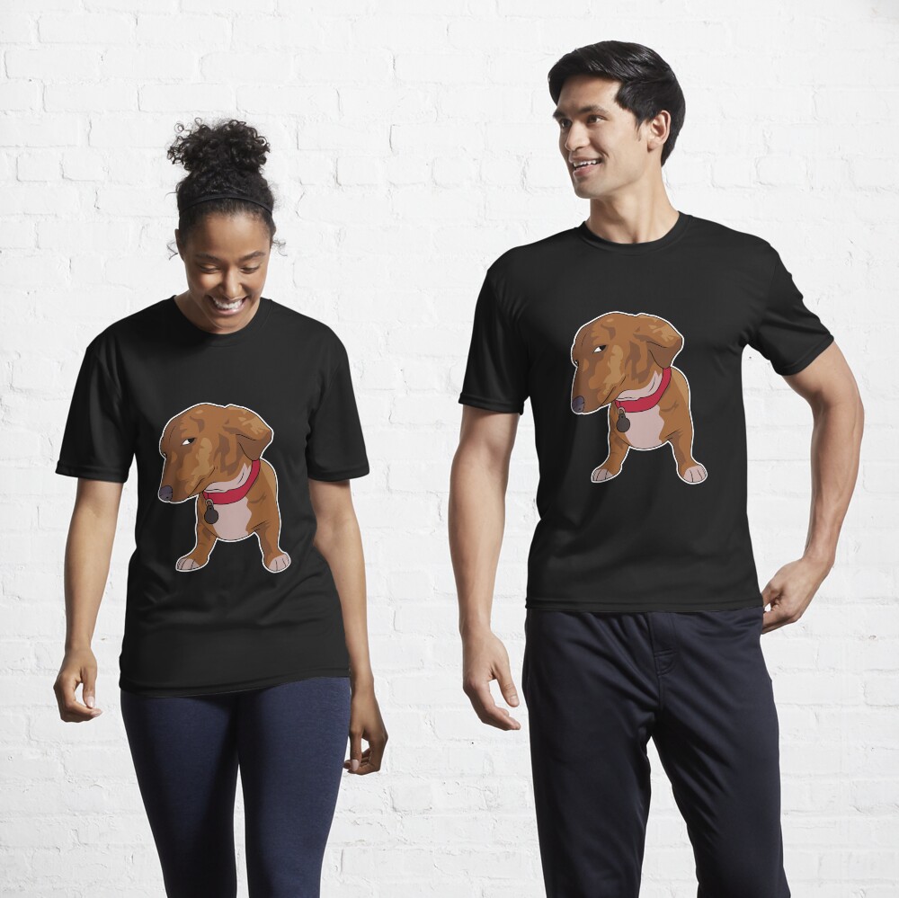 "Dog Side Eye Meme Dachshund" Sticker for Sale by DamnGoodDesign ...
