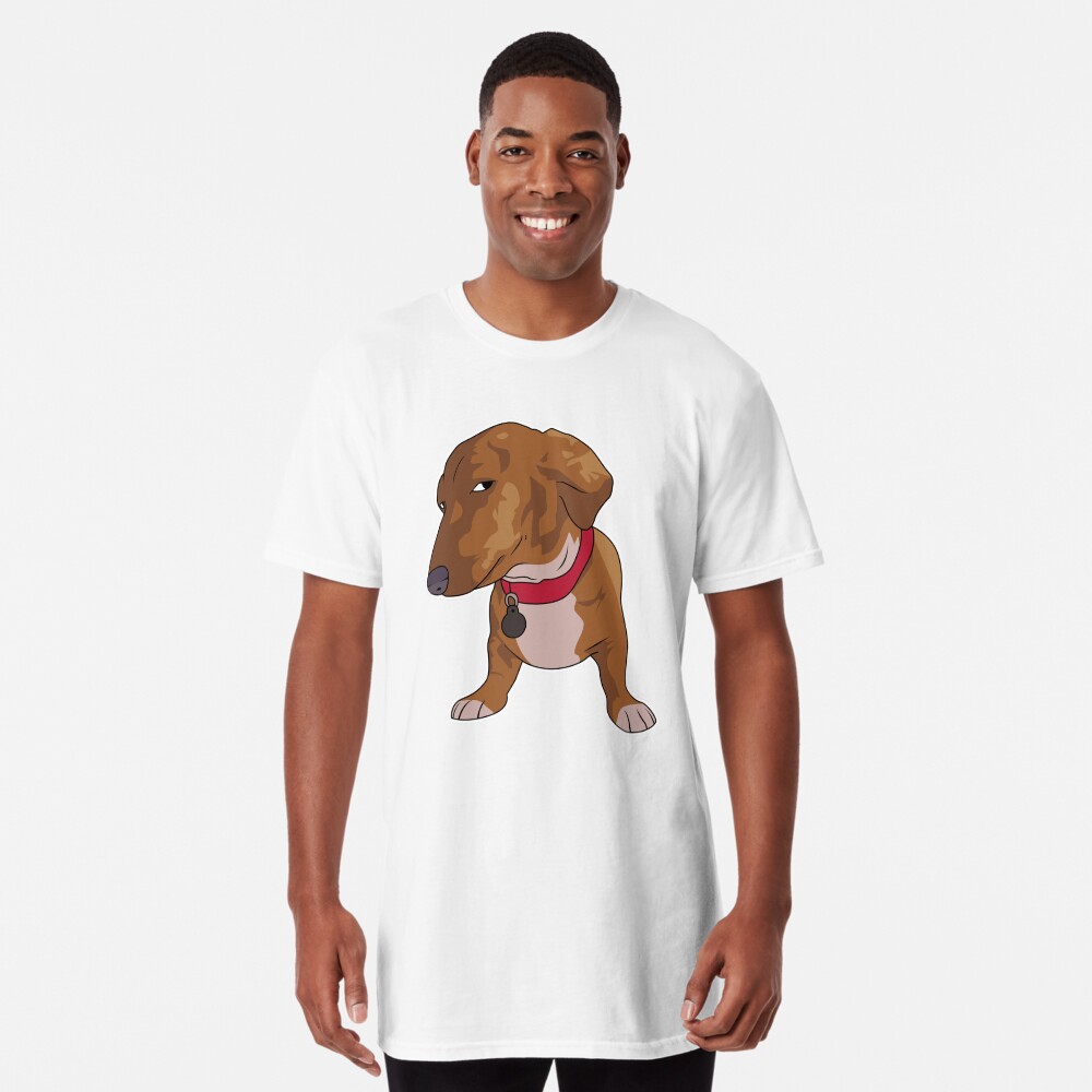 "Dog Side Eye Meme Dachshund" Sticker for Sale by DamnGoodDesign ...