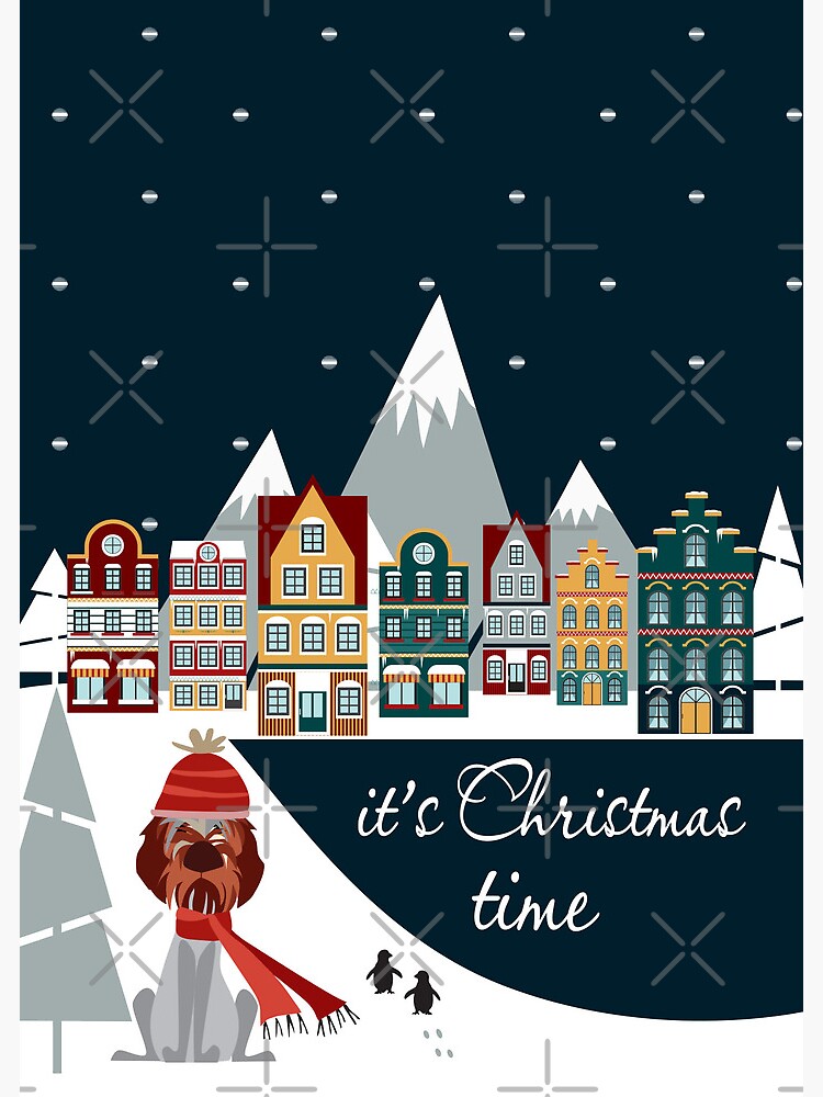 Christmas Time Card 2023 Greeting Card sold by Rocking Balustrade | SKU ...