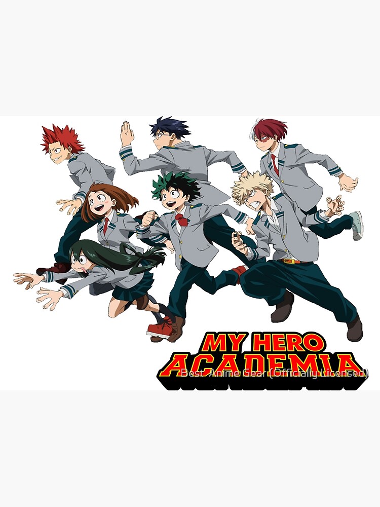 "MY HERO ACADEMIA - Group B" Art Print by BestAniGear | Redbubble