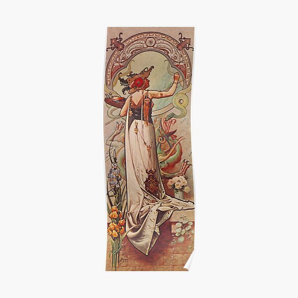 "HD. Der Maler, Vintage Anzeige, von Louis Hingre. Jugendstil-Stil ...