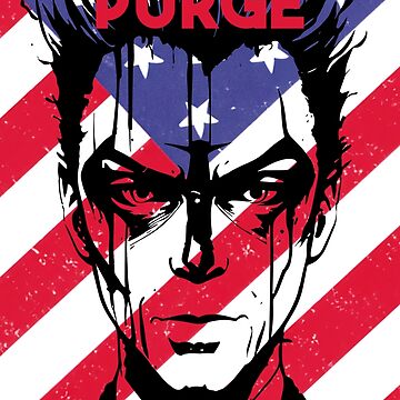 "The Purge" Sticker for Sale by ArtFactoryAI | Redbubble