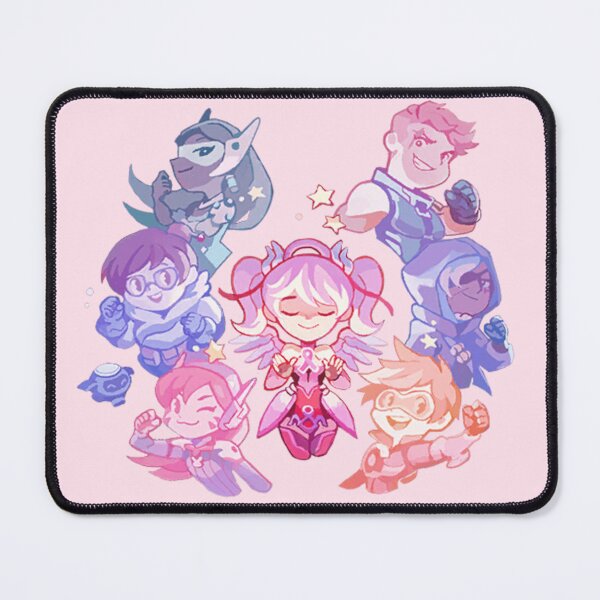 "Pink Mercy Spray (Together) " Mouse Pad for Sale by AnnieBabie | Redbubble