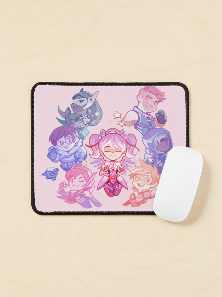 "Pink Mercy Spray (Together) " Mouse Pad for Sale by AnnieBabie | Redbubble
