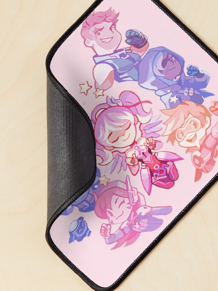"Pink Mercy Spray (Together) " Mouse Pad for Sale by AnnieBabie | Redbubble