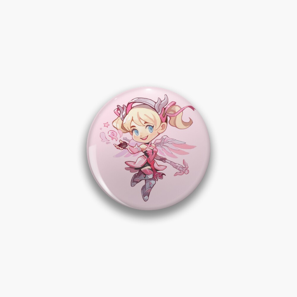 "Pink Mercy Spray (Pink)" Sticker for Sale by AnnieBabie | Redbubble
