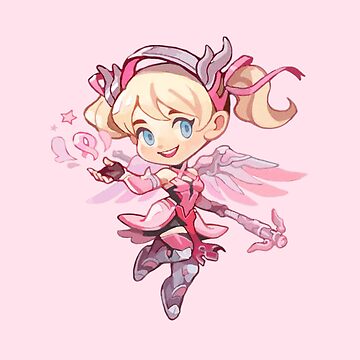 "Pink Mercy Spray (Pink)" Sticker for Sale by AnnieBabie | Redbubble