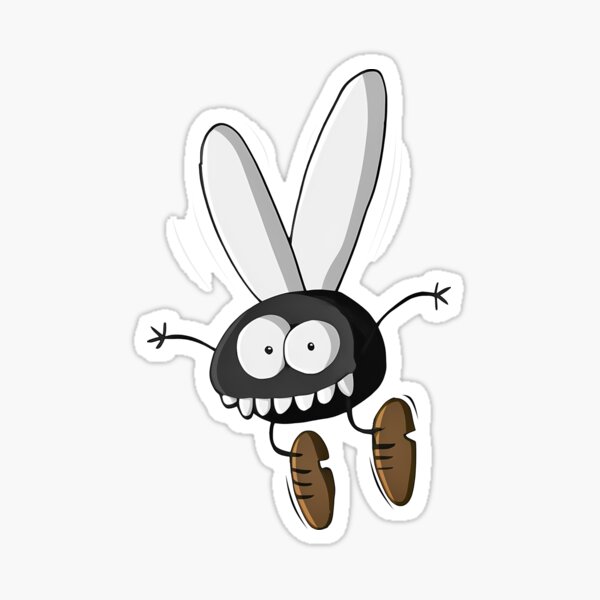 "Fly Tales (La Mouche)" Sticker for Sale by Daniel J. Carville | Redbubble