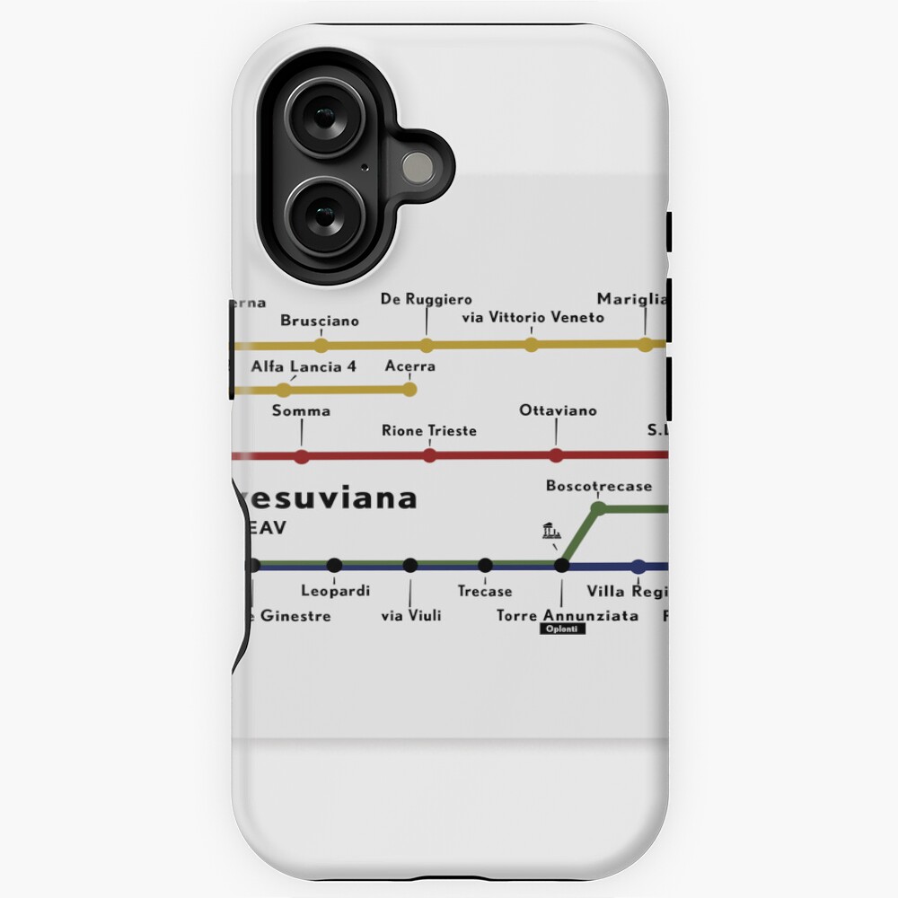 "Circumvesuviana in car train map" Sticker for Sale by scotmccormack ...