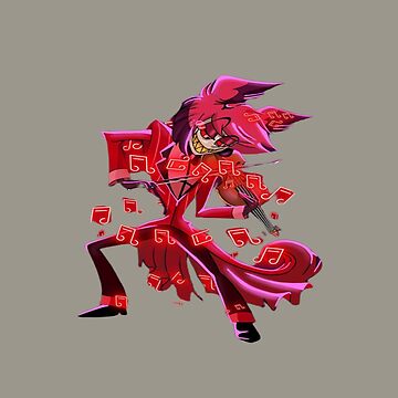 "Hazbin Hotel Alastor " Sticker for Sale by Camille-Miranda | Redbubble