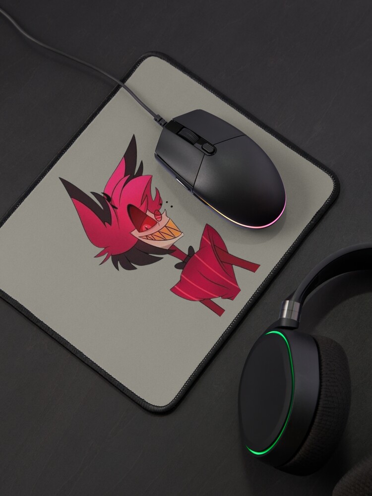 Alastor Hazbin Hotel Mouse Pad, Hazbin Hotel Decor | by Printblur