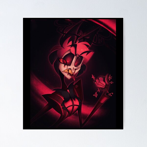 "Hazbin Hotel Alastor " Poster for Sale by Camille-Miranda | Redbubble