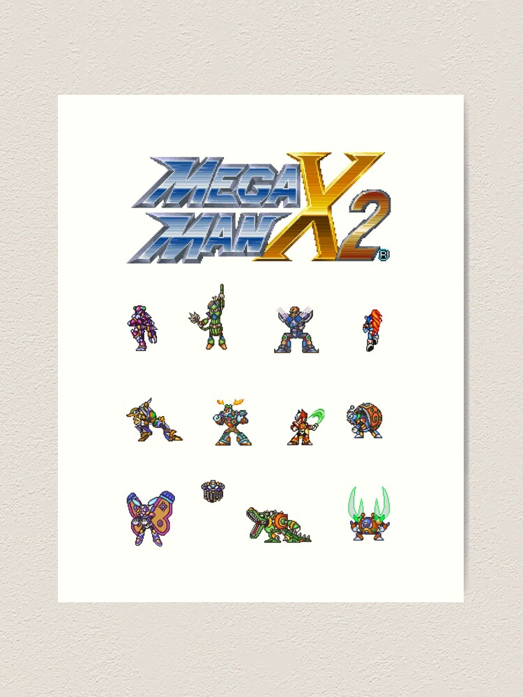 Sprite De Megaman X2 Megaman X: Eclipse Sprites By Justicefrog On