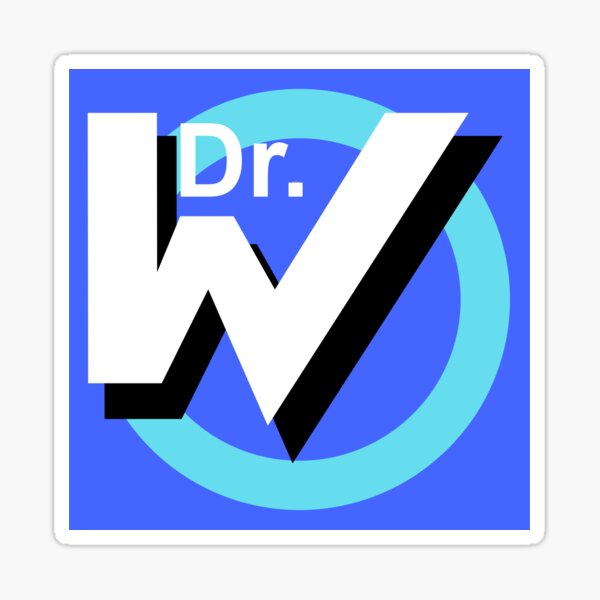 "Dr. Willy Logo (MM2)" Sticker for Sale by Stormizinhu | Redbubble