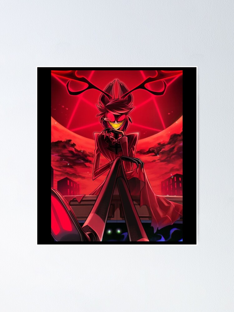 "Hazbin Hotel Alastor" Poster for Sale by Theodorelmuller | Redbubble