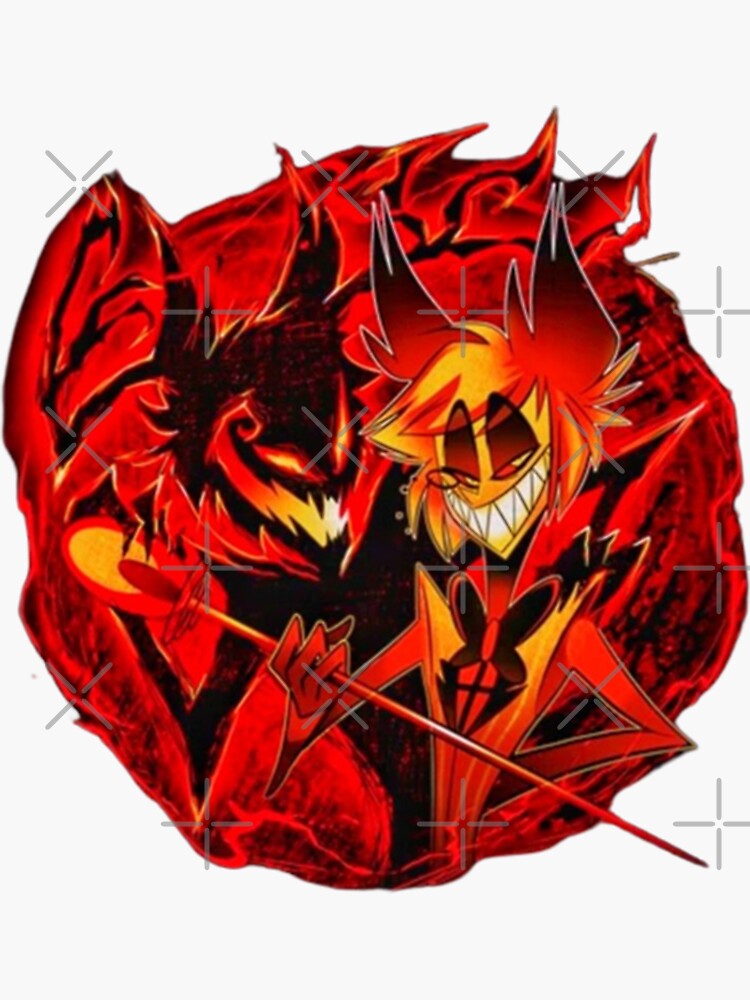 Hazbin Hotel Alastor Sticker sold by Gwenni Disproportionate | SKU ...