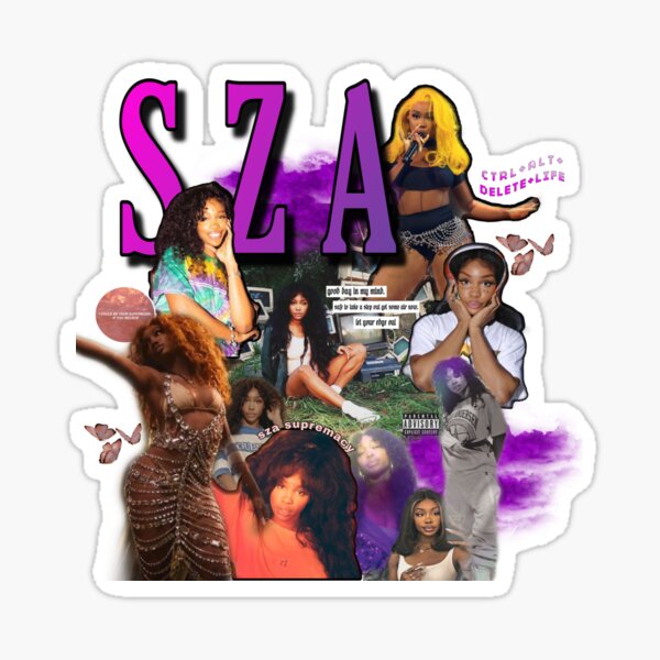 "SZA All-Star " Sticker for Sale by aarnasodhani | Redbubble