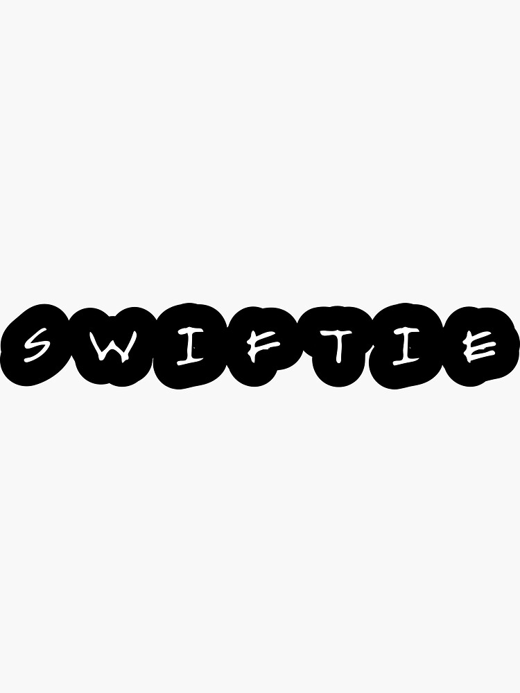 "Taylor Swift Swiftie" Sticker for Sale by Taylor Swift Fan Art | Redbubble