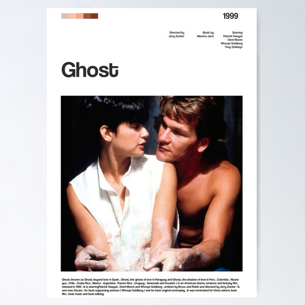 Patrick Swayze Ghost Poster
