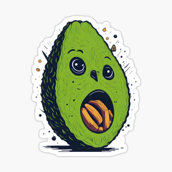 "Nikocado Avocado: Portrait of Personality" Sticker for Sale by ...