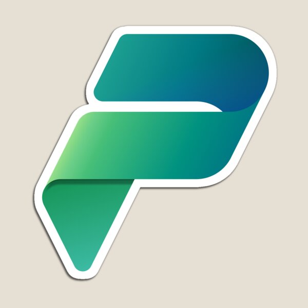 "Power Platform Logo Sticker" Magnet for Sale by msft-stickers | Redbubble