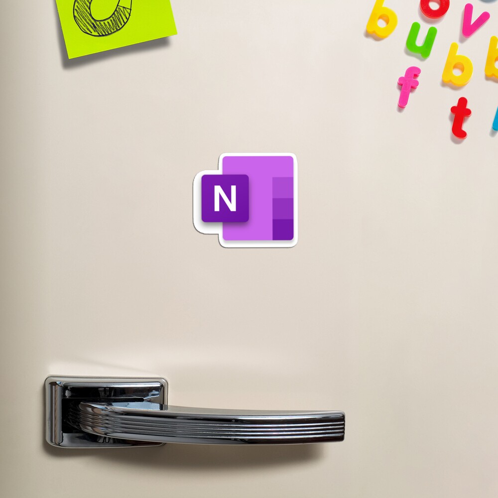 "OneNote" Sticker for Sale by msft-stickers | Redbubble