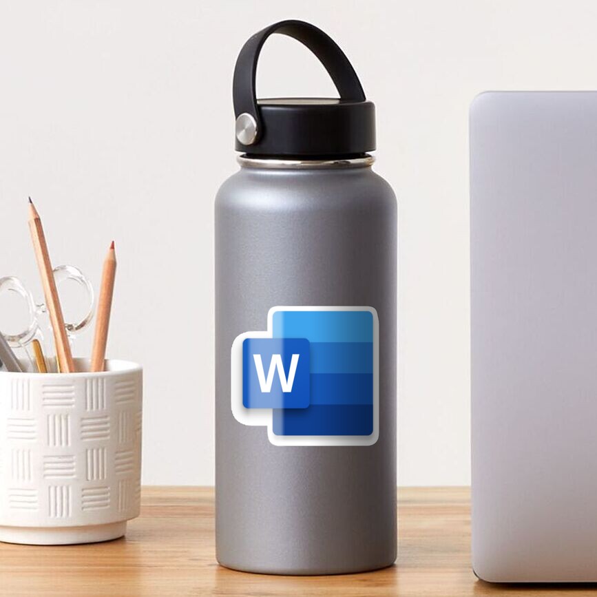 "Word Logo Sticker" Sticker for Sale by msft-stickers | Redbubble