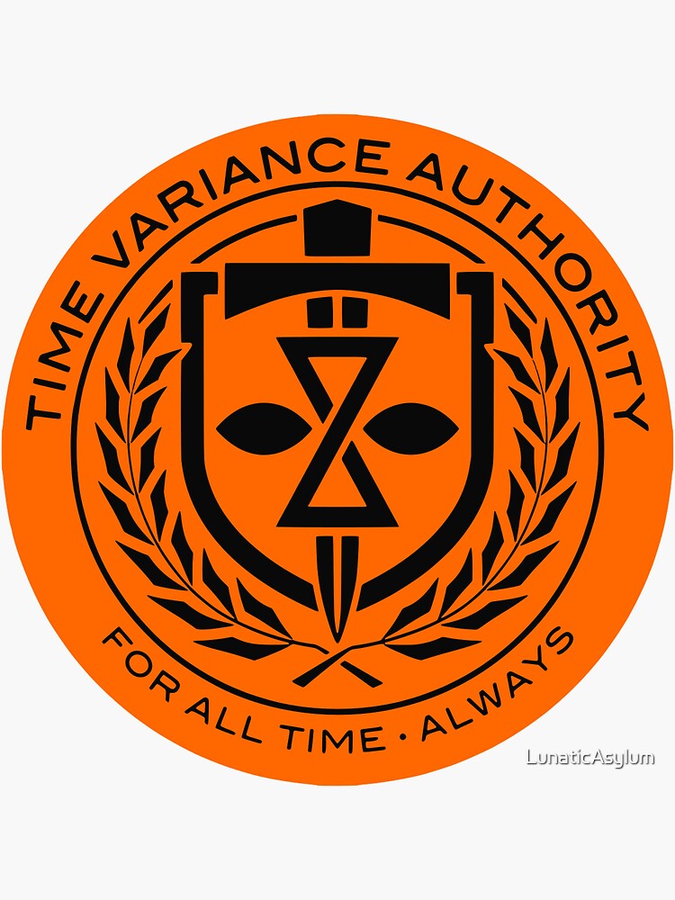 "TVA Loki Logo" Sticker for Sale by LunaticAsylum | Redbubble