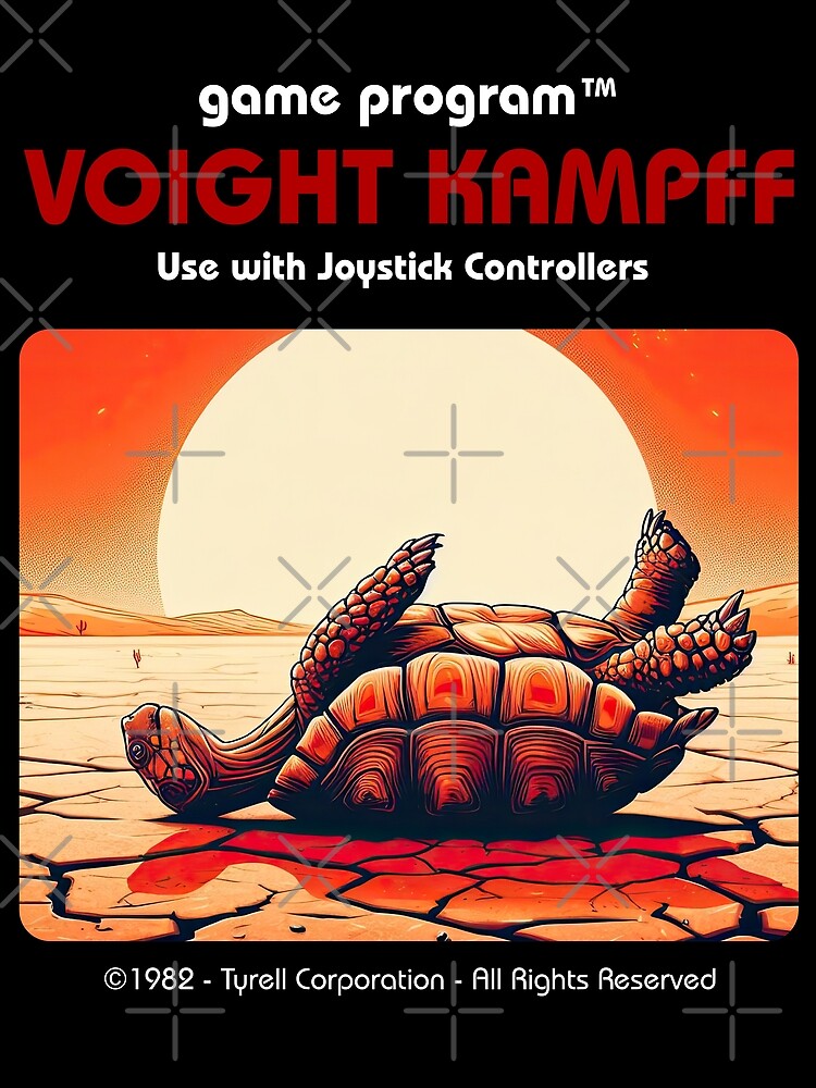 "The Voight-Kampff Retro Video Game" Poster for Sale by McPod | Redbubble