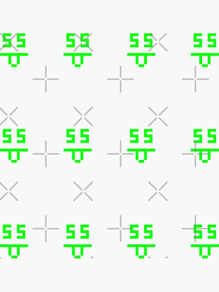 "Pixel Art: RICH bitmap emoji" Sticker for Sale by lalatrash | Redbubble