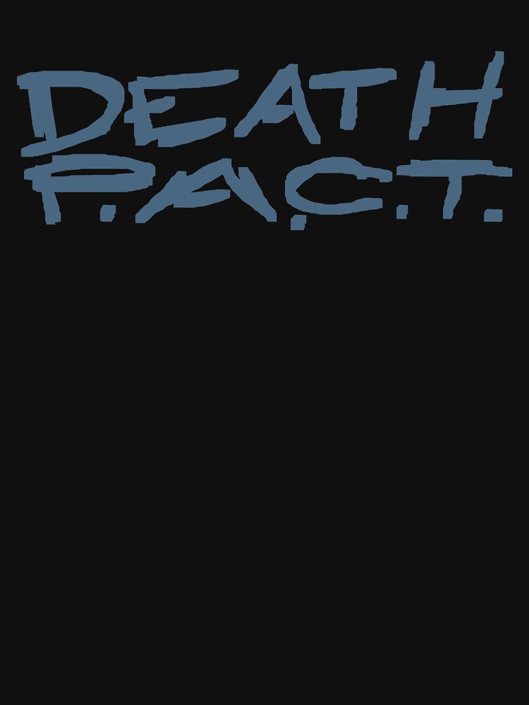 "Death P.A.C.T (podium logo)" T-shirt for Sale by jacknjellify | Redbubble