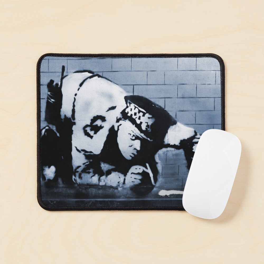 "Banksy Snorting Copper - Street Art Mural " Art Print by WE-ARE-BANKSY ...