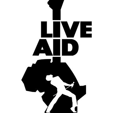 "Live Aid Charity Concert" Poster for Sale by spydragon | Redbubble