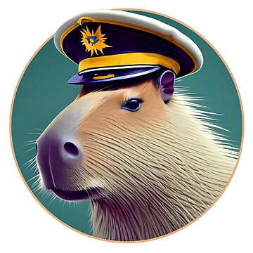 "Pilot Capybara" Poster for Sale by rpvga | Redbubble