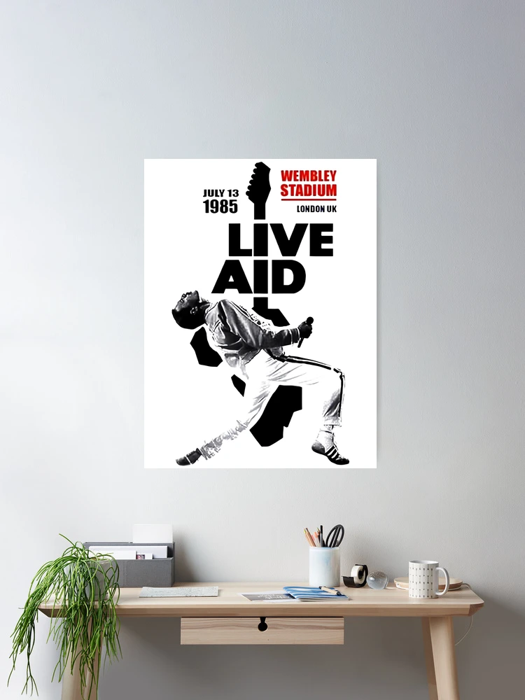 Affiche De La Reine Live Aid Funérailles D'Elizabeth II (direct): La